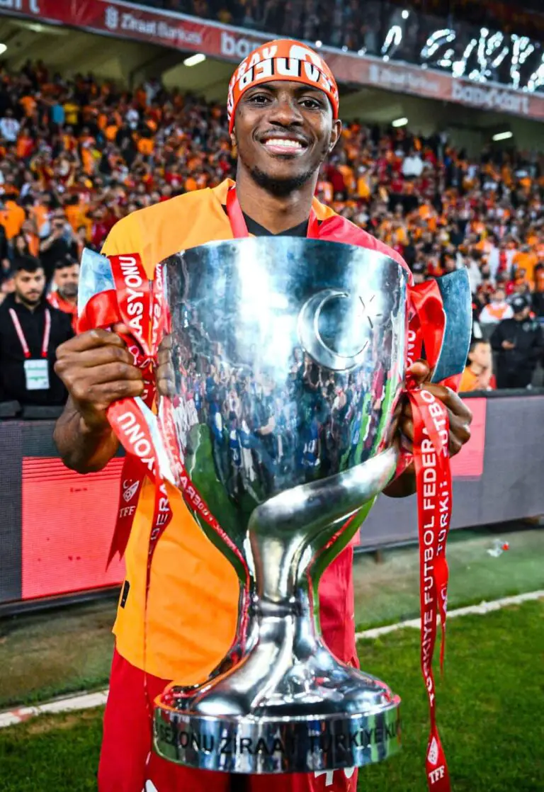Osimhen eyes League title after Galatasaray Turkish Cup win